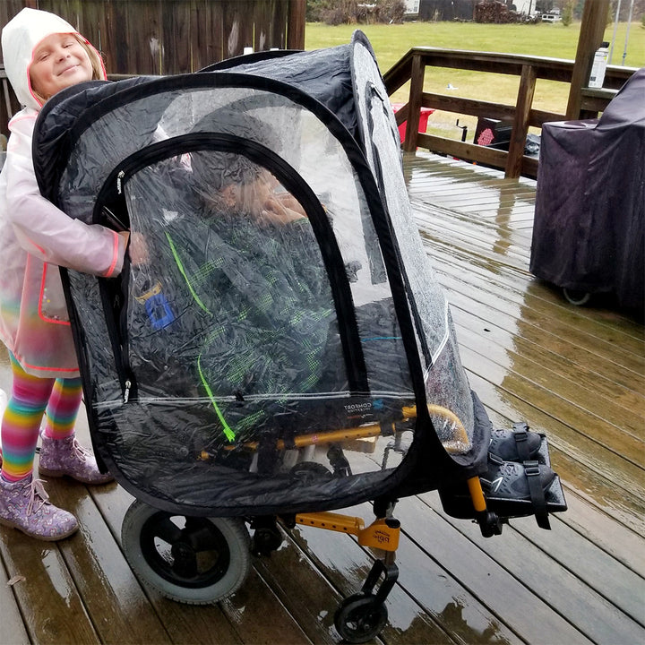 Wearable Wheelchair Pods & Tents | Under the Weather