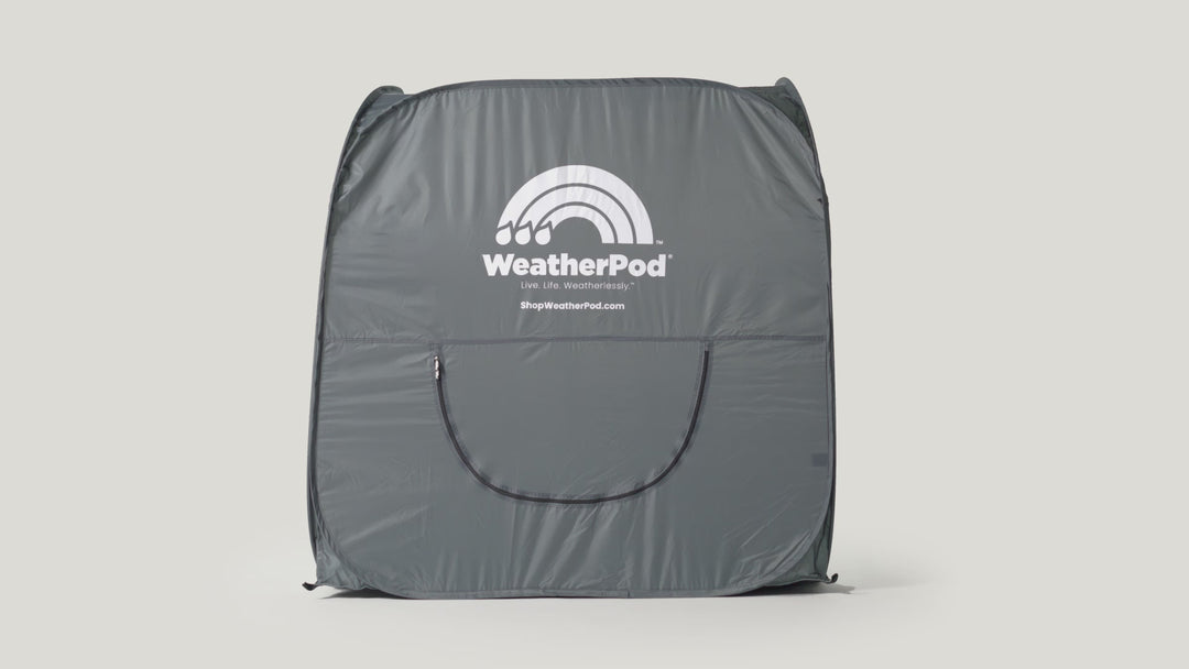 WeatherPod 2-4 Person Pop-Up Cube Tent Pod | WeatherPod