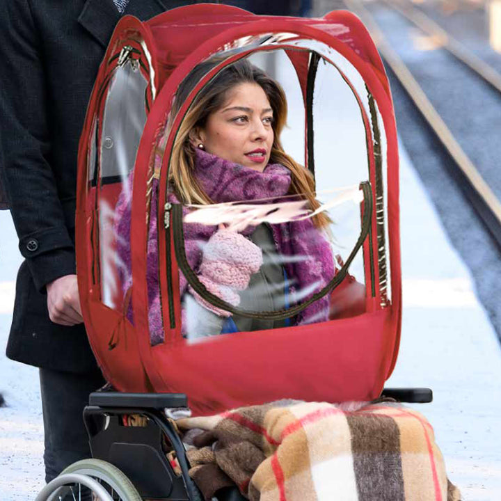 Wearable Wheelchair Pods & Tents | Under the Weather
